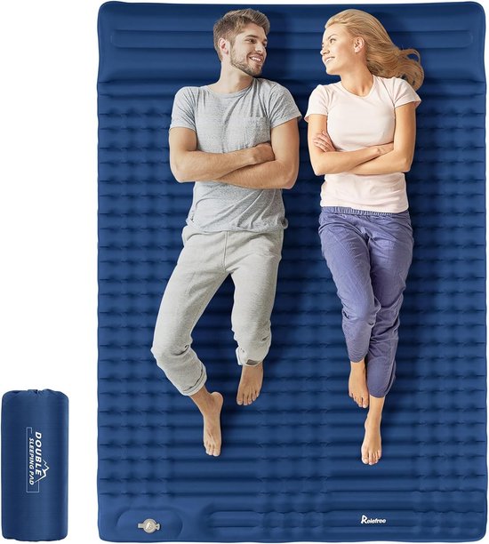 Isomat Outdoor 2 personen 140 x 200 cm met voetpers en kussen ...