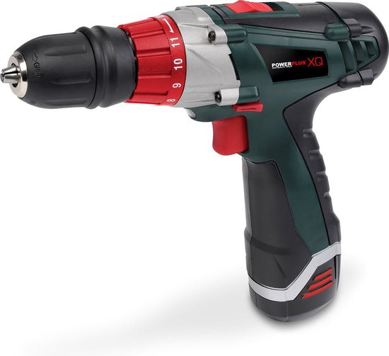 Powerplus POWXQ5243 Accuboormachine - Met 1 x 12V 1,3Ah Li-Ion accu ...