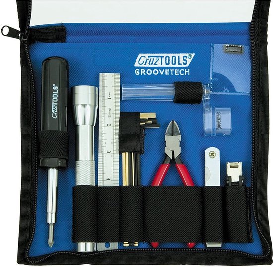 GrooveTech CruzTools GTGTR1 Guitar Player Tech Kit gereedschapset voor elektrische gitaar | bol