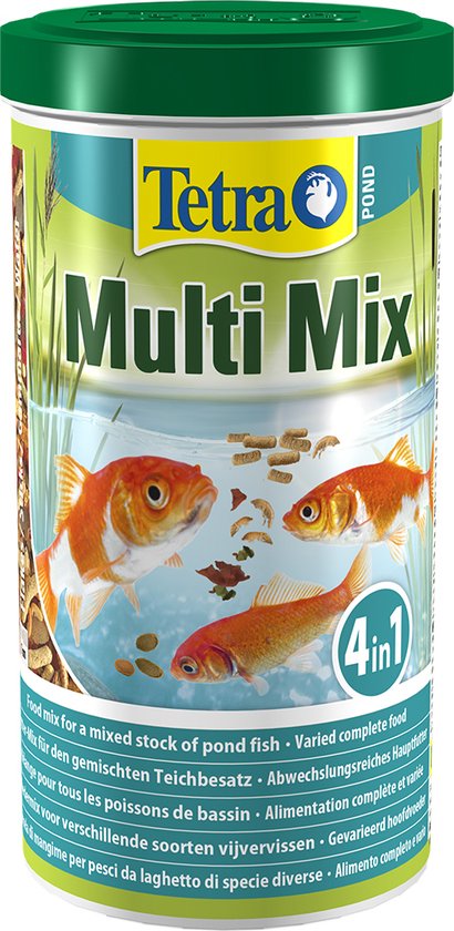 Tetra Pond Multimix Vissenvoer - Tuinvijvervissen - 1 ltr | bol