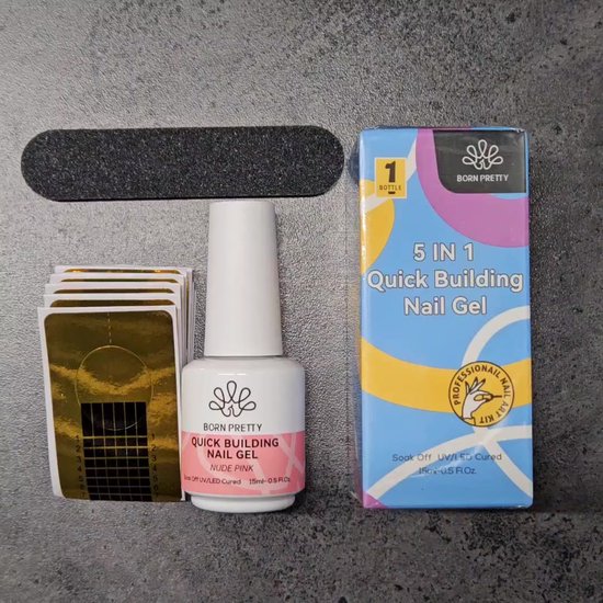 Born Pretty - Biab - Builder in a bottle - Builder gel - Biab nagellak - Biab set -... | bol