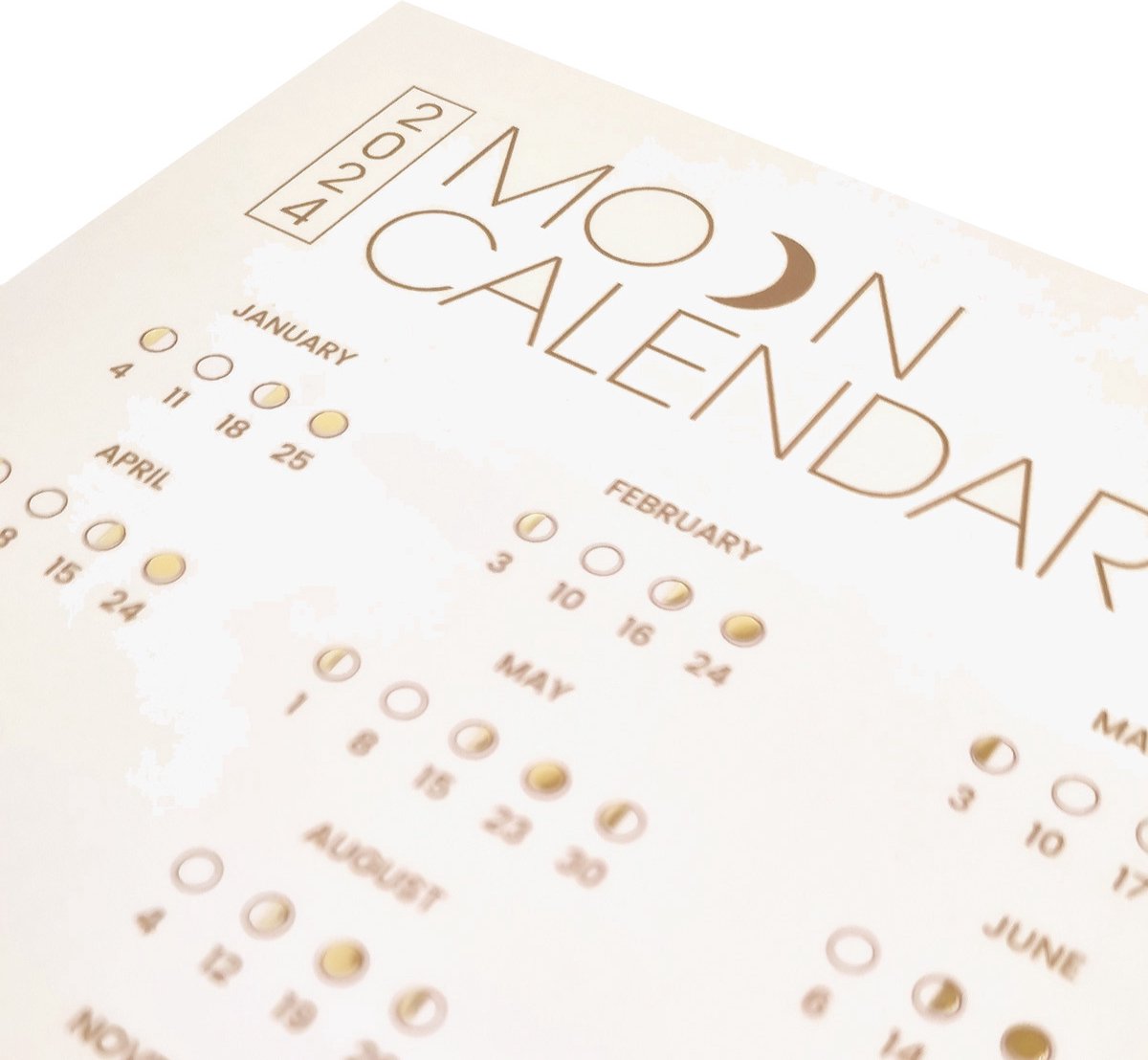 Maankalender 2024 a5 - Lotus | bol