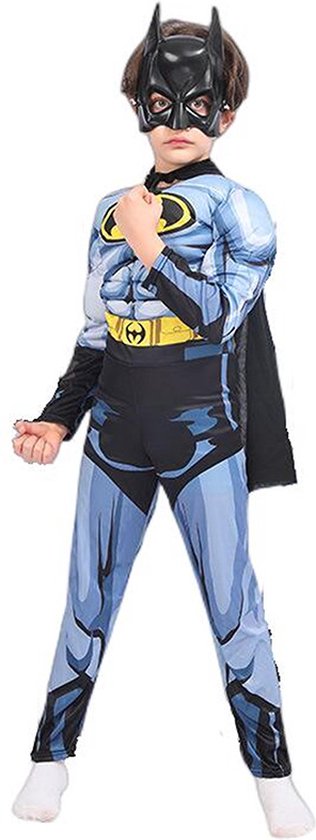 Batman Gotham Halloween en Carnaval Kostuum Kinderen Maat M | bol.com