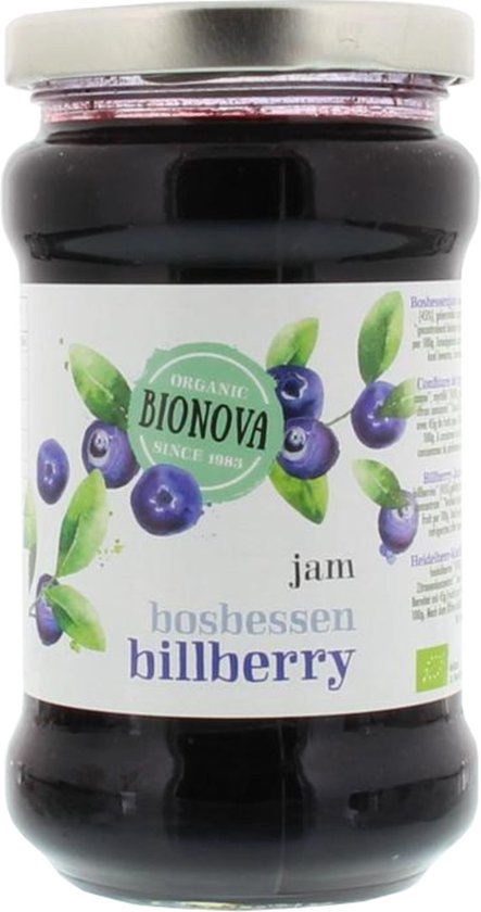 Bionova Bosbessenjam bio (340g) | bol