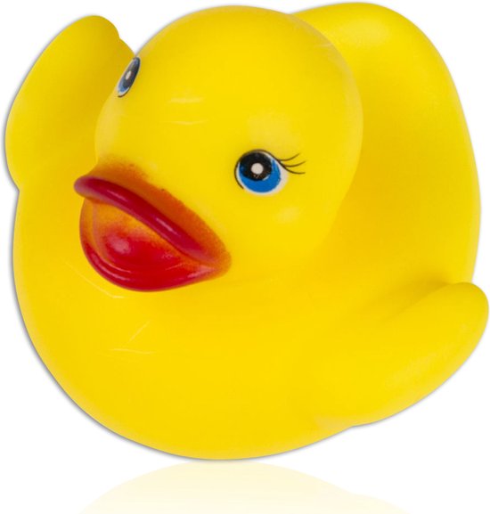 Badeendjes XL 24 STUKS - Geel - badspeelgoed - Speelgoed - Badspeeltjes ...
