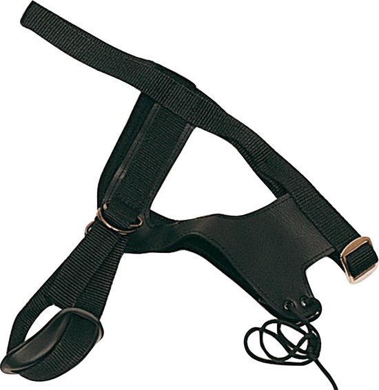 Premiere Kinband voor cap One Size Zwart | bol