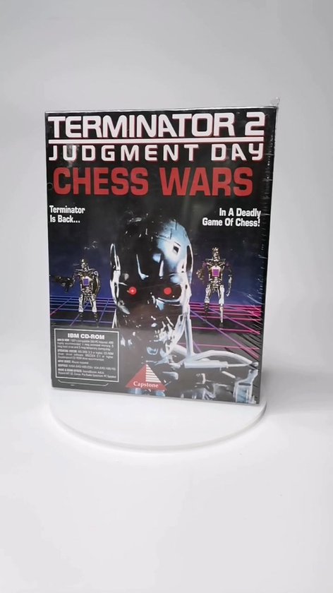 Vintage Collector Pc Game Terminator 2 Judgement Day Chess war | Games ...