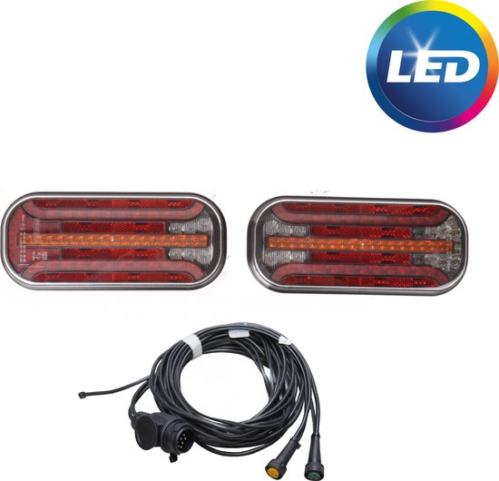 Fristom FT-230 - LED verlichtingsset - 4,5 meter hoofdkabel inclusief 2 ...