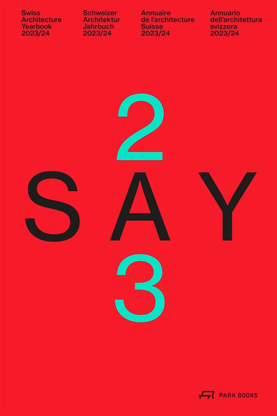 SAY 2023 | 9783038603399 | Boeken | bol