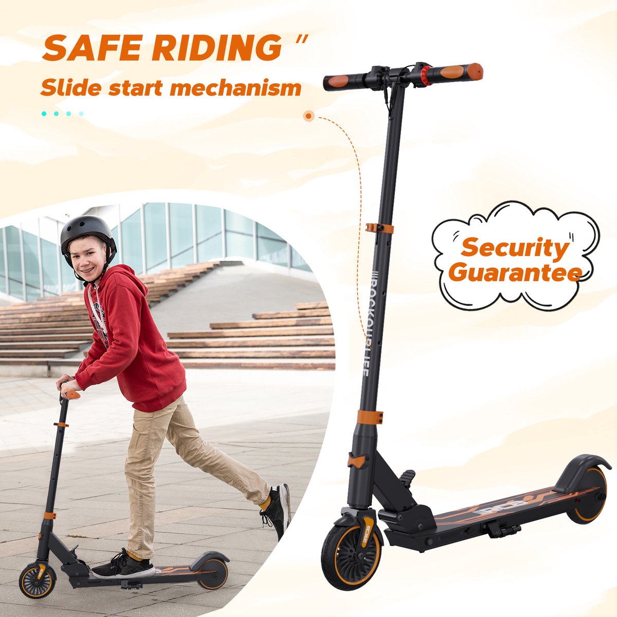 Elektrische Step Kinderen - Kinderstep Inklapbaar -20km/u - 5.5" Wielen ...