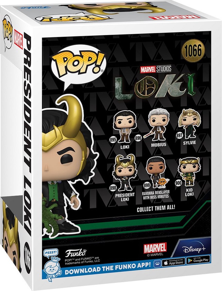 Funko Pop! Marvel: Loki - President Loki - Smartoys Exclusive | bol