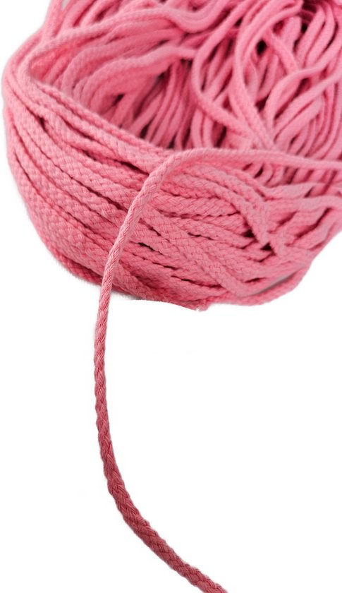 Touw Roze - 5 Meter - Dikke Koord - Bind draad - | bol