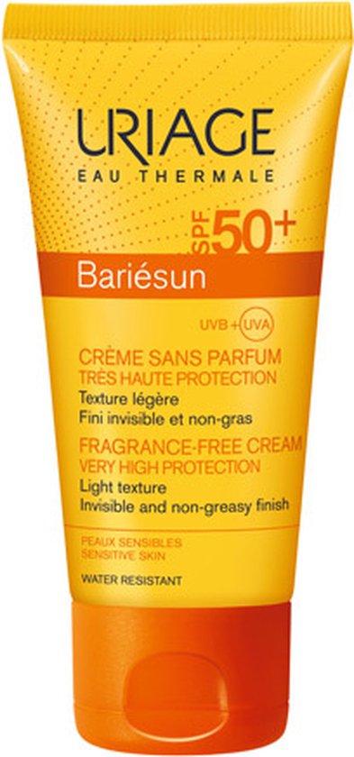 Uriage - Facial Sunscreen SPF 50+ Bariésun (Very High Protection Cream) 50 ml -... | bol.