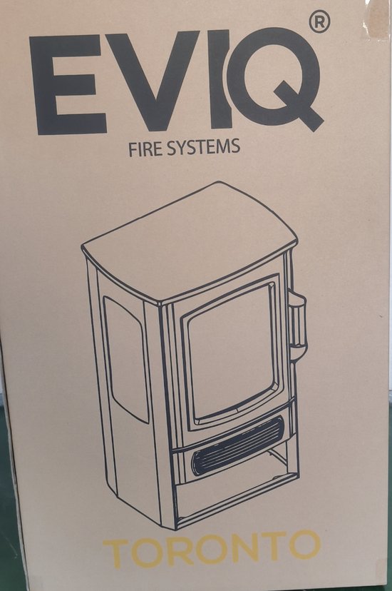 EVIQ Toronto – Elektrische sfeerhaard – Haard met Verwarming ...