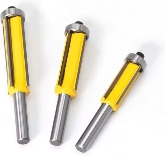 3 stuks kantenfrees, 8 mm, houtfrees, kantenfrees, kogellagers op de ...