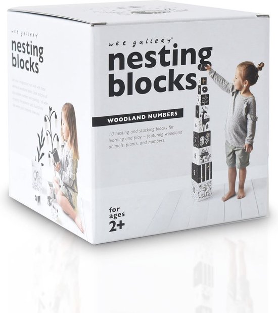 Stapelblokken Nesting blocks - Woodlands - Wee Gallery | bol