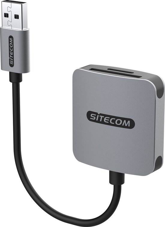 Sitecom - USB Kaartlezer UHS-I - SD + MicroSD 104MB per sec - Windows ...