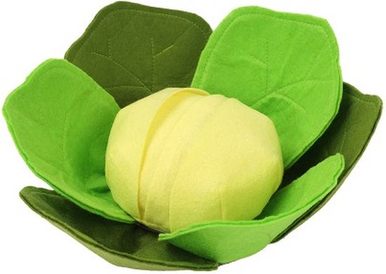 Injoya Cabbage snuffle toy - Feeder toy - Snuffelmat - Kool - Snuffel ...
