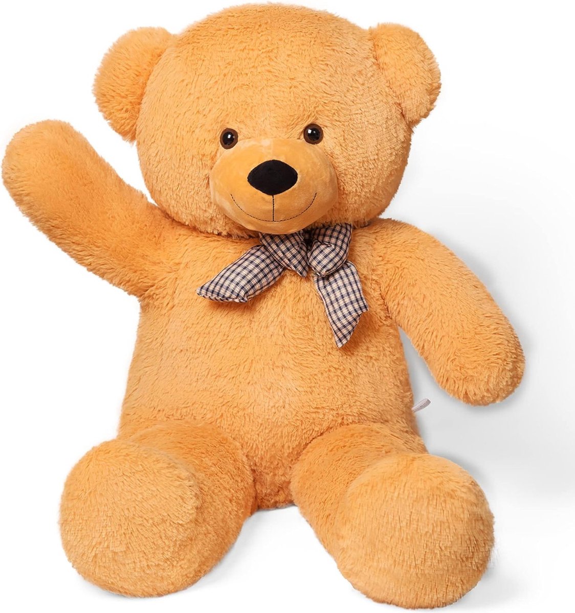 Grote Knuffelbeer XXL - Grote Teddybeer Wasbaar 120 cm - Mega Knuffel ...