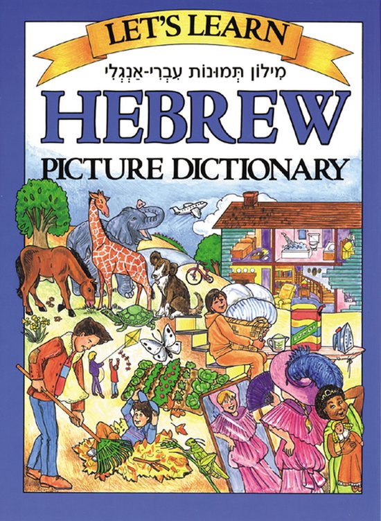Lets Learn Hebrew Picture Dictionary, Marlene Goodman | 9780071408257 ...