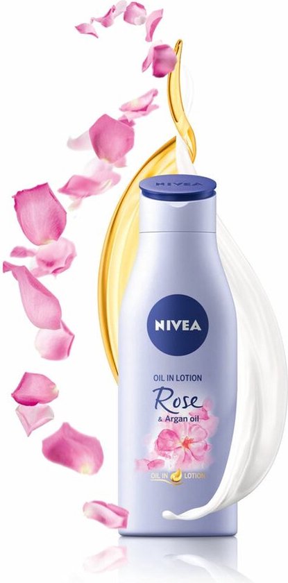 NIVEA Roos & Argan Body Olie in Lotion 200ml x 6 | bol