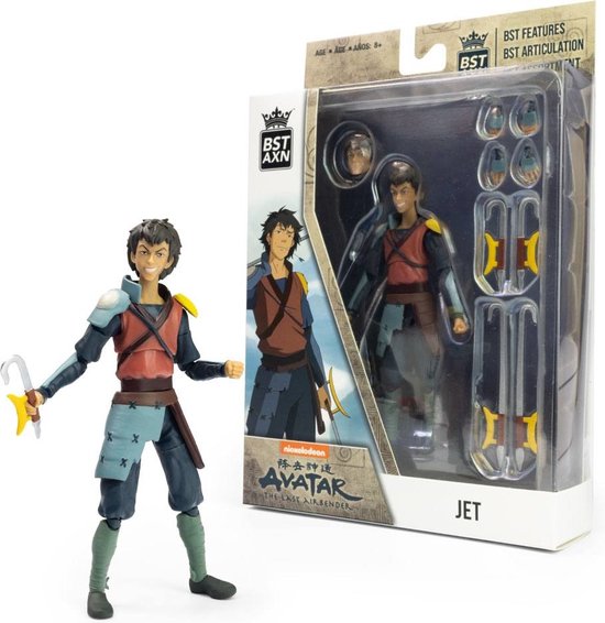 Avatar: The Last Airbender BST AXN Action Figure Jet 13 cm | bol