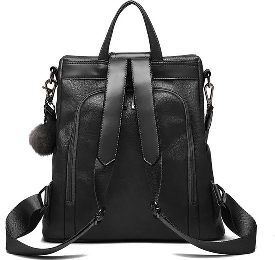 Stretch PU travel Anti-diefstal rugzak - Rugtas dames - Waterdicht ...