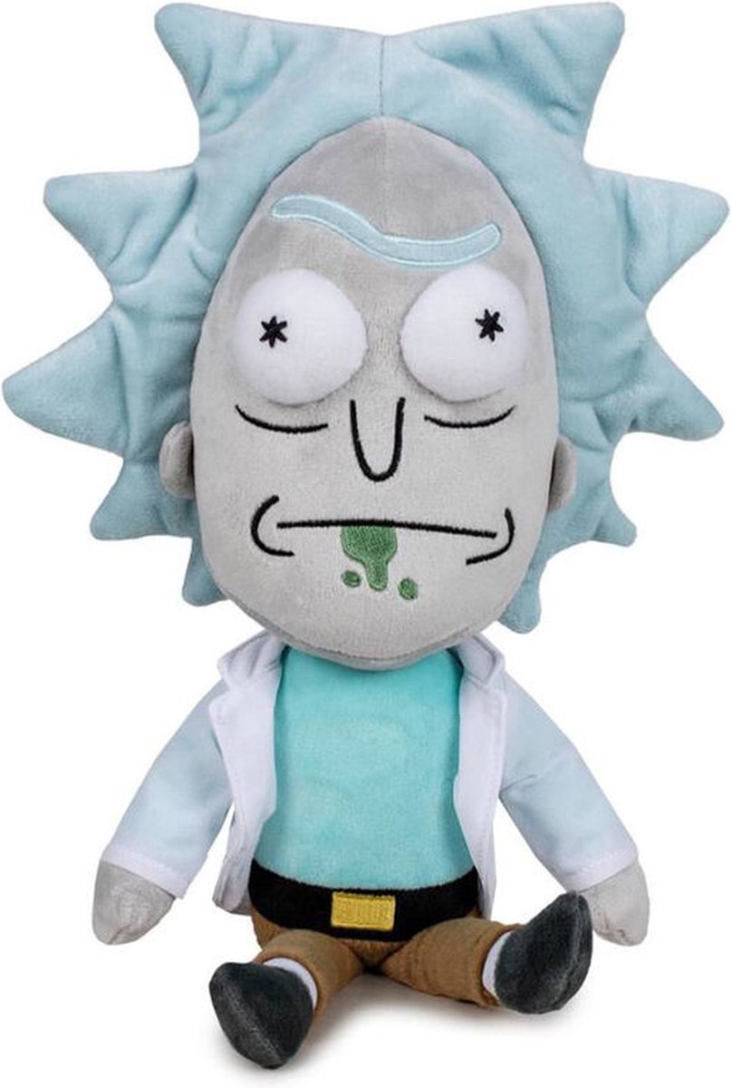 Rick and Morty - Rick Normal Knuffel 32cm | bol.com