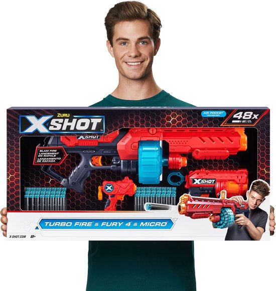 ZURU X-Shot Pijltjes Pistool - Ultimate Shootout Pack - Excel | bol.com