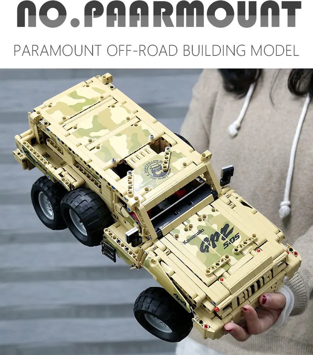 MOLD KING 13131 Paramount Marauder Truck is compatibel met het bekende ...