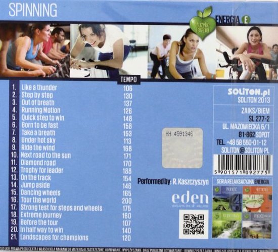 Muzykoterapia: Spinning [CD], Muzykoterapia | Muziek | bol