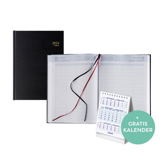 Brepols Bureau-agenda 2024 - SANTEX - Bremax 2 - Dagoverzicht - 1d/2p ...