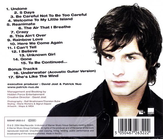 Welcome, Patrick Nuo | Muziek | bol