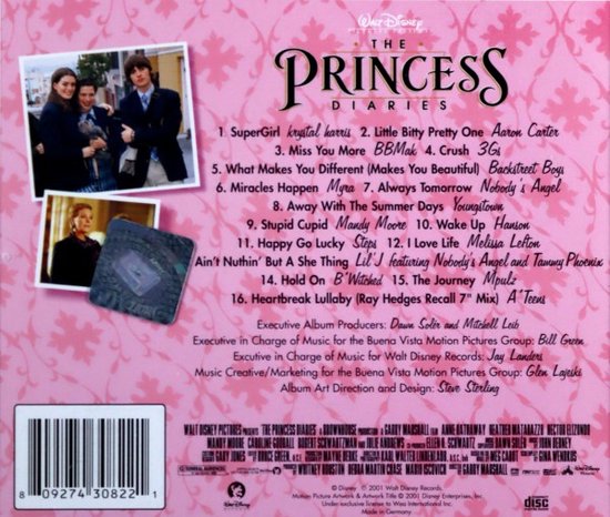 Princess Diaries, Original Soundtrack | CD (album) | Muziek | bol