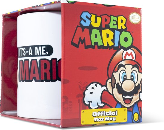 Nintendo Super Mario - "It's a me Mario" mok | bol
