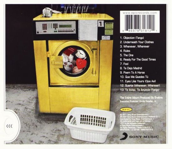 Laundry Service, Shakira | CD (album) | Muziek | bol