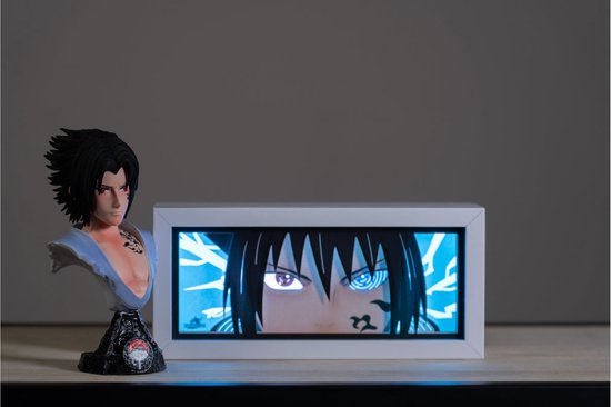 Nemesis EX - Sharingan & Rinnegan Sasuke - Light Box - Lamp - Anime | bol