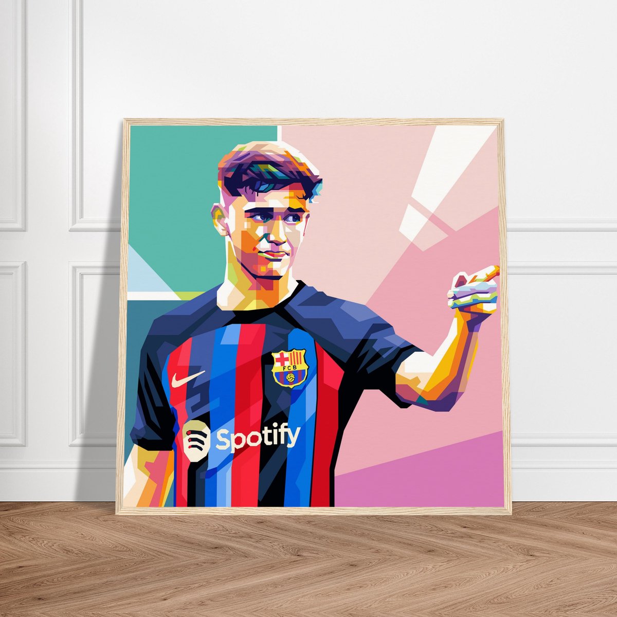 gavi poster | posters gavi | 50 x 50 cm | pop art streetart | WALWALLS ...