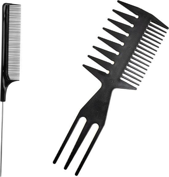Cabantis 2-delige set met Brede 3 Way Kam en Puntkam - Styling Tool ...