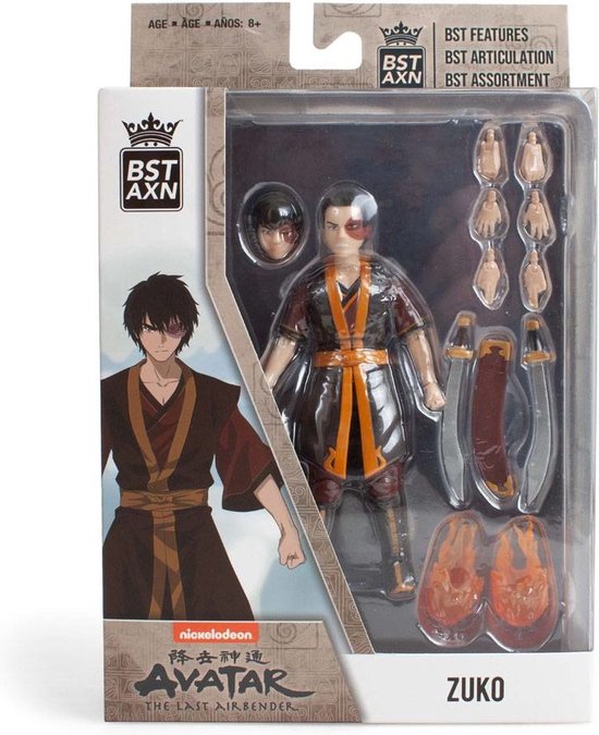 Avatar: The Last Airbender - Zuko - BST AXN Action Figure 13 cm | bol
