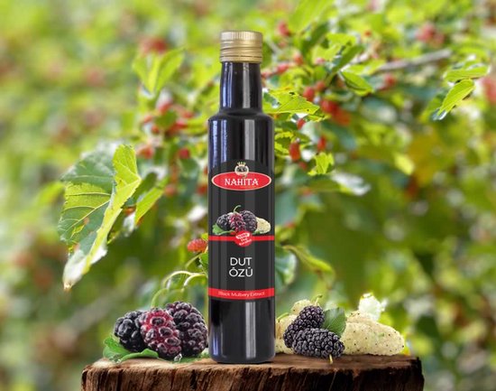 Sour black mulberry extract 340g /250ml - Zuur zwarte moerbei-extract ...