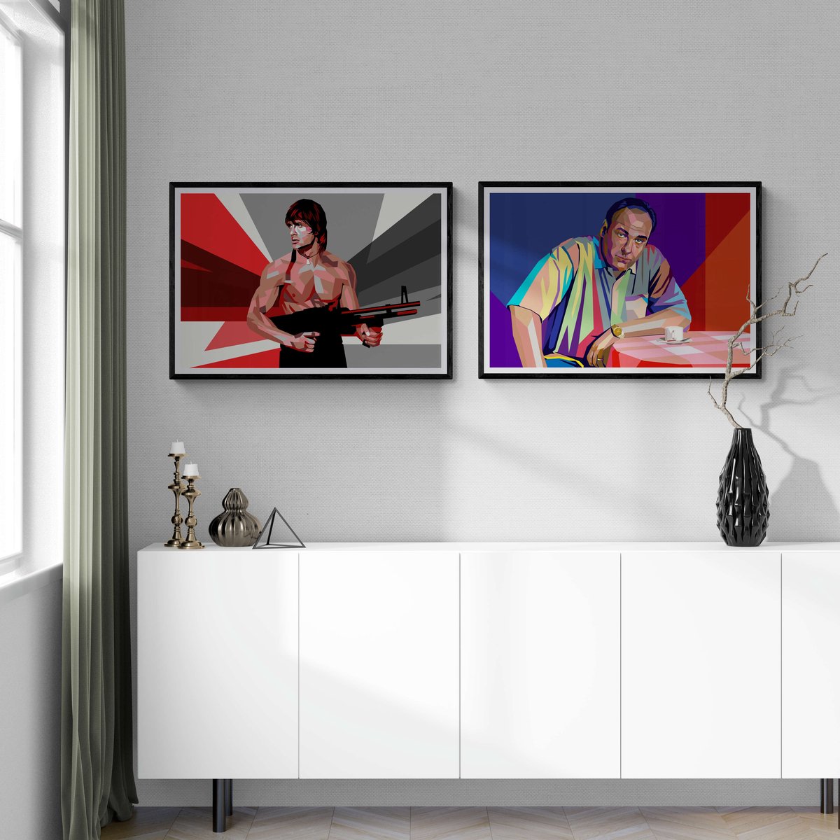 John Rambo Poster | First Blood Poster | Sylvester Stallone Poster ...