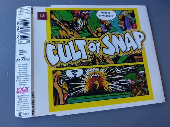 Cult of Snap - 4 Track Cd Maxi Single, Snap! | Muziek | bol