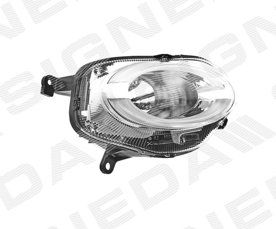 KOPLAMP VOOR FIAT 500 2015- 52007766 Rechts Mechanisch | bol