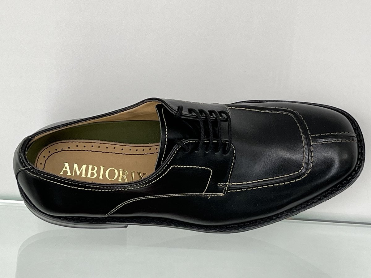 Ambiorix - Montreal Black - zwart leren - Maat 42 - heren schoenen ...