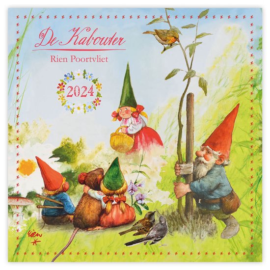 Rien Poortvliet Kalender 2024 Kabouter | bol