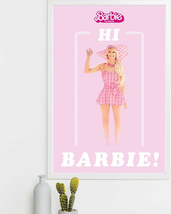 Barbie Movie filmposter - Hi Barbie poster - 61x91.5cm | bol