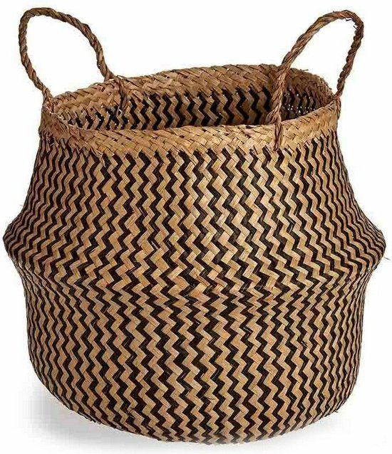 Decoratieve Mand Bruin Zwart Russen 15 L 40 x 54 x 40 cm (8 Stuks) | bol