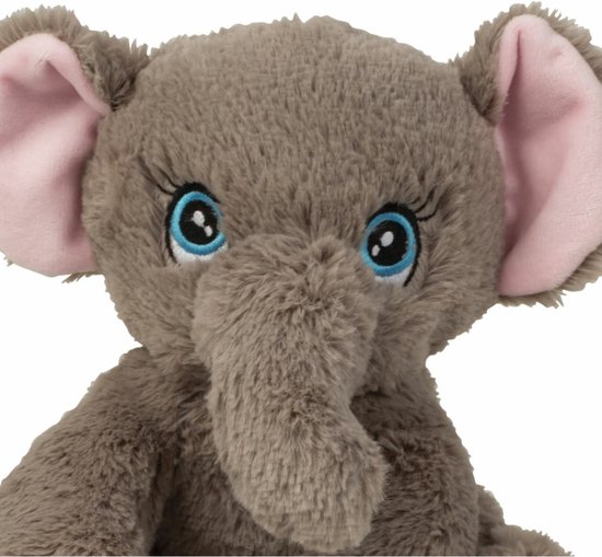 Olifant knuffel van zachte pluche - speelgoed dieren - 21 cm ...