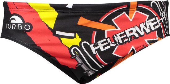 Turbo Germany Firefighters Zwemslip Veelkleurig L Man | bol